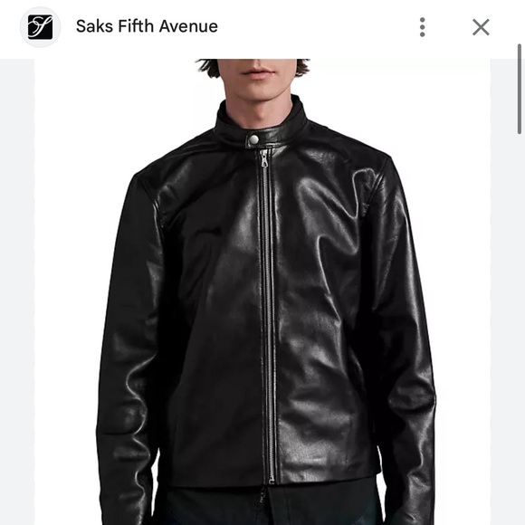 rag & bone | Jackets & Coats | New With Tags Rag And Bone Icon Leather ...